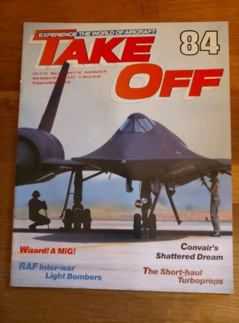 MAGAZINE - TAKE Off Aircraft Aviation Magazine Issue 84 £2.75 - PicClick UK