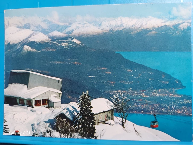 MOTTARONE FUNIVIA STRESA Mottarone Stazione D'arrivo Neve Fg Non ...