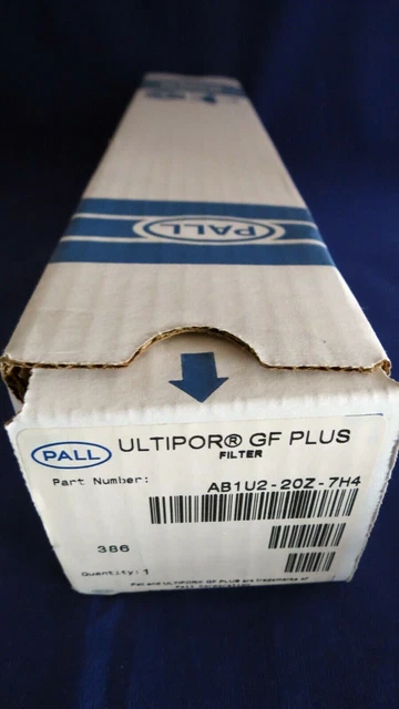 PALL ULTIPOR GF Plus Patronenfilter AB1U2-20Z-7H4 EUR 23,76 - PicClick DE