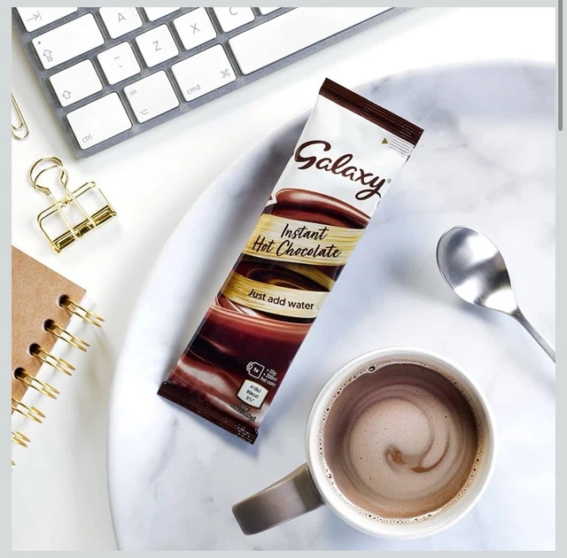 GALAXY INSTANT HOT Chocolate Drink Powder Sachets Pack Of 30 Hot ...