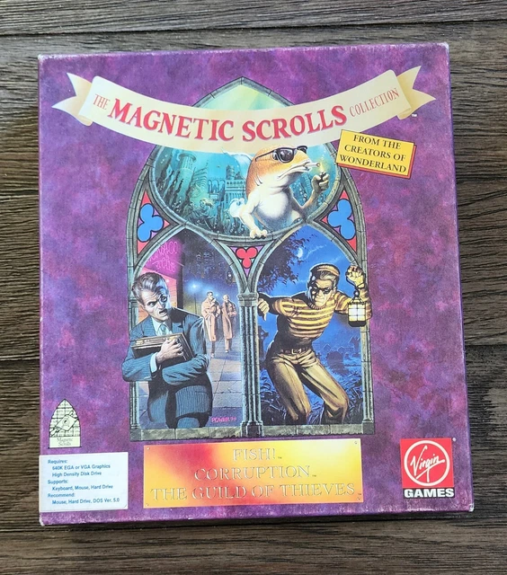 THE MAGNETIC SCROLLS Collection jeu PC 3,5" disques Virgin Games grande ...