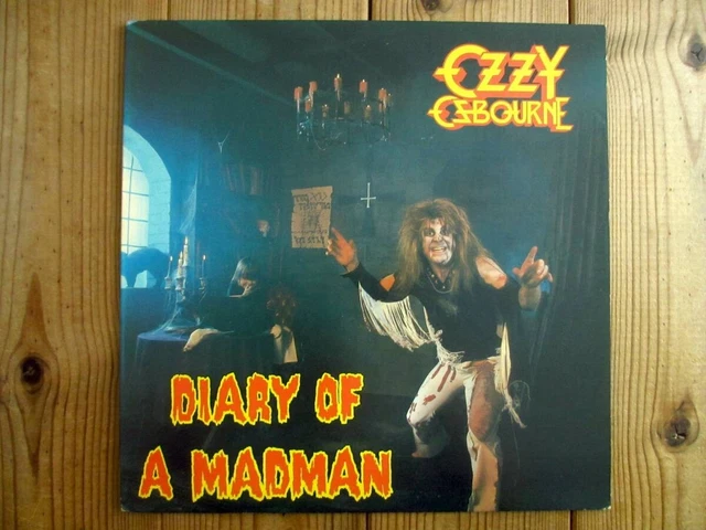 ORIGINAL/ OZZY OSBOURNE/ Ozzy Osborne/ Diary Of A Madman/ Jet Records ...