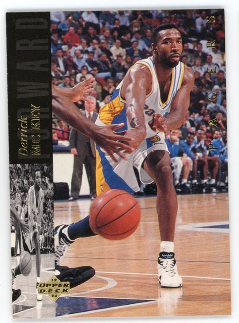 1993-94 UPPER DECK SE Indiana Pacers Basketball Card #127 Derrick McKey ...