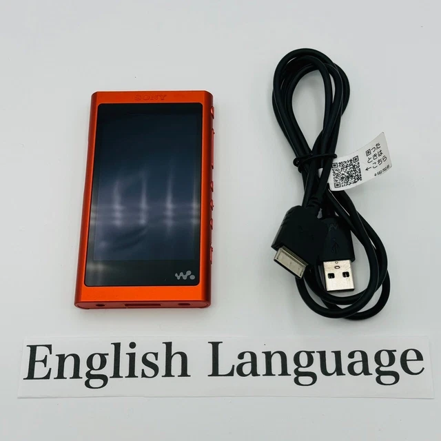 SONY NW-A55 WALKMAN Red Digital Audio Player MP3 Bluetooth English ...