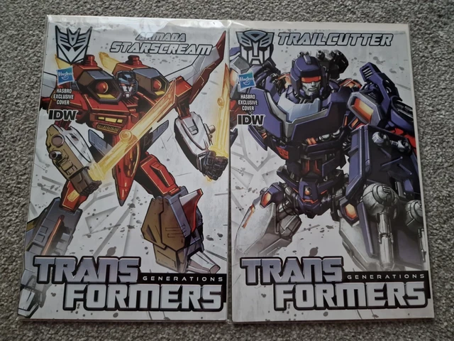 TRANSFORMERS GENERATIONS: ARMADA Starscream & Trailcutter - IDW Comics ...
