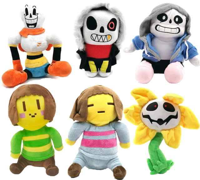 UNDERTALE PLUSH TOYS Papyrus Sans Asriel Temmie Soft Plush Stuffed Doll ...
