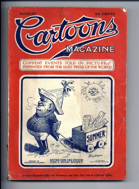 CARTOONS REVUE 1ST Séries Vol. 4 #2 Fr / Bon 1.5 1913 EUR 161,40 ...