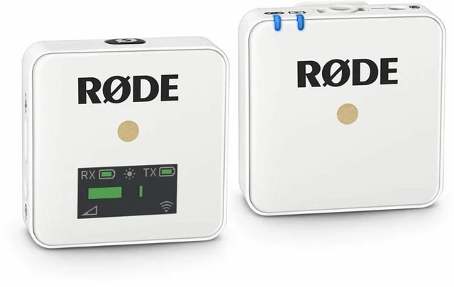 SYSTÈME DE MICROPHONE sans fil compact Rode WIRELESS GO - blanc *GRANDE ...