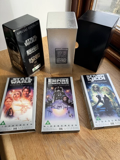 STAR WARS TRILOGY Widescreen Special Edition VHS Box Set 1997 Digitally Mastered £0.99 - PicClick UK