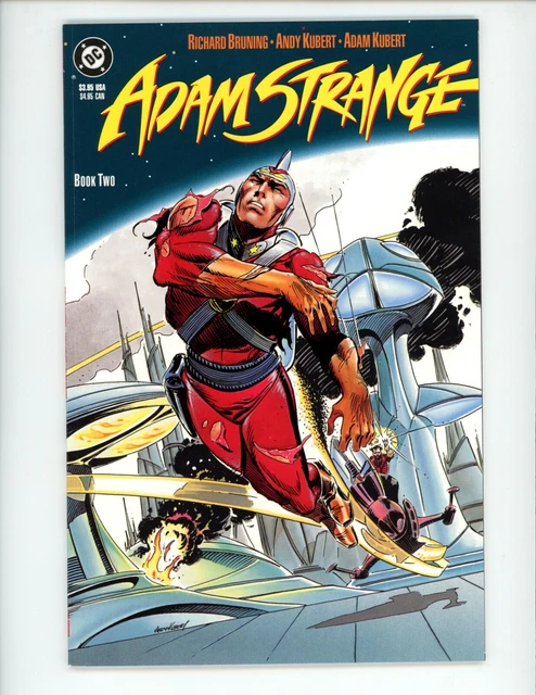 ADAM STRANGE #2 1990 NM Richard Bruning DC Comic Book Comics Andy ...