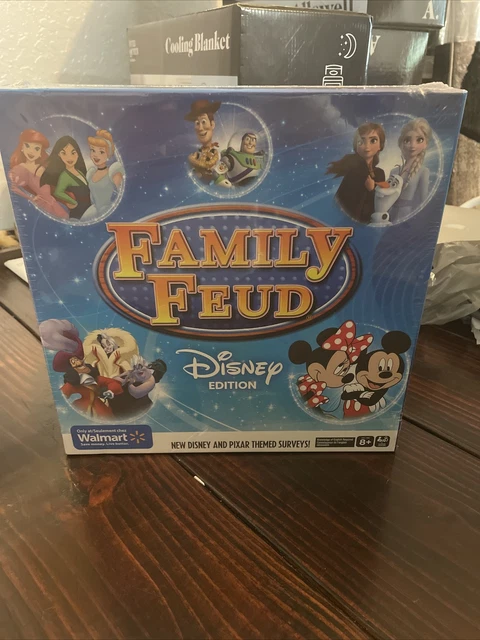 DISNEY EDITION FAMILY Feud Board Game 2021 Version Factory Sealed- FREE ...