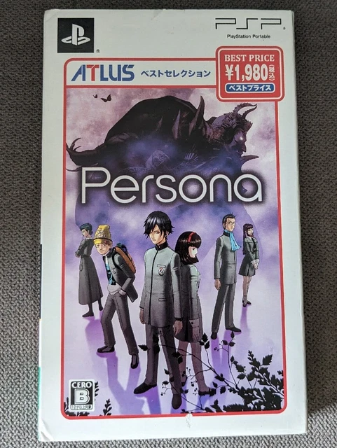 PERSONA BEST COLLECTION PSP Playstation Altus Rare Japanese Version EUR ...