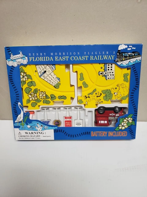 FLORIDA EAST COAST Railway Train Set Puzzle Flagler Museum New Sealed ...