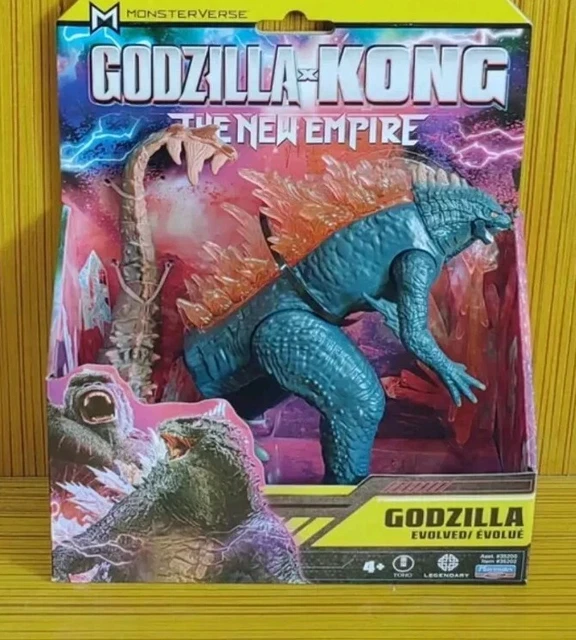 GODZILLA X KONG The New Empire Godzilla Evolved Action Figure ...