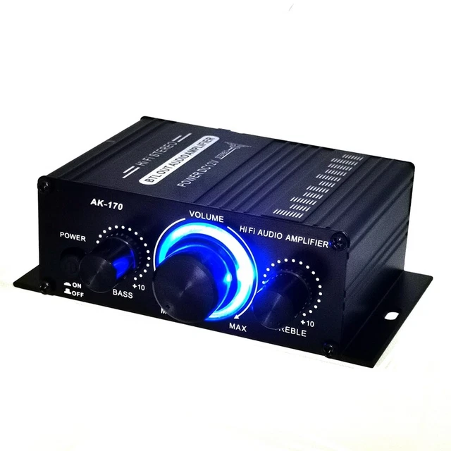 AMPLIFICATORE STEREO DC12V Lettore Audio Hi-Fi un Doppio Canale ...