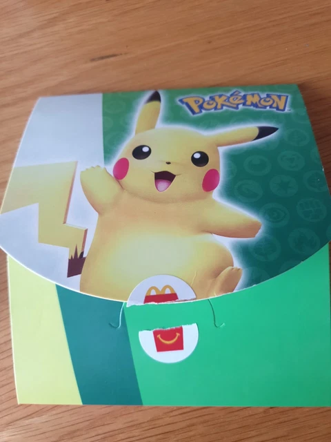MCDONALDS HAPPY MEAL Pokemon Cards Pikachu . £1.50 - PicClick UK