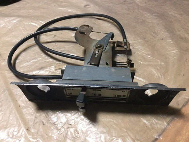 FORD FALCON XW/XY-GT Fairmont Dash Heater Control Panel With Cables ...