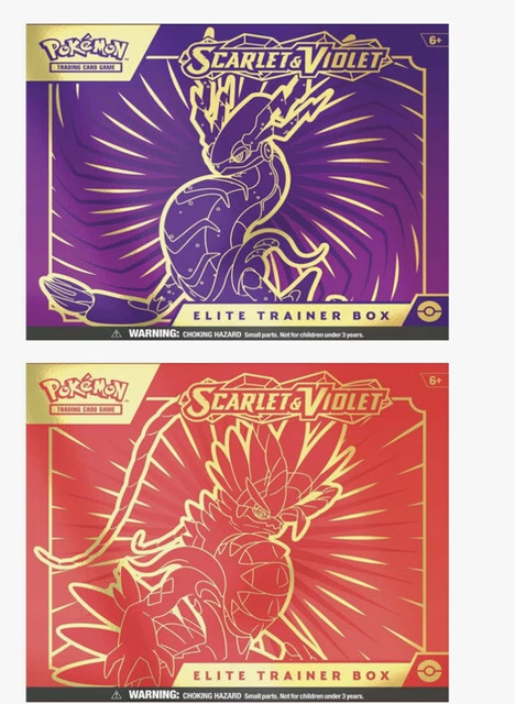 🔥 POKEMON SCARLET and Violet ETB (Set of 2). New Sealed EUR 98,98 ...
