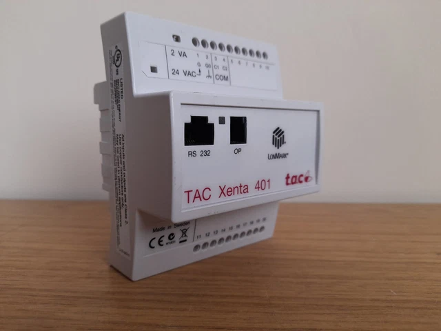 SCHNEIDER ELECTRIC 007301012 Tac Xenta 401 Programmable Controller £90. ...