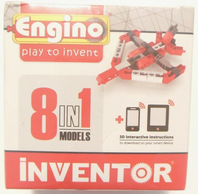 PLANES MODELS WITH Snap fit System Engino Inventor 8 in 1 £9.95 - PicClick UK