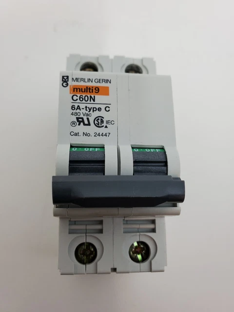 (1) MERLIN GERIN Multi9 C60 10A 240V 3-Pole Circuit Breaker 60293 With 26925 $81.18 - PicClick CA