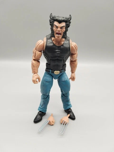 HASBRO MARVEL LEGENDS X-Men Black Vest Wolverine Logan Figure £20.00 ...