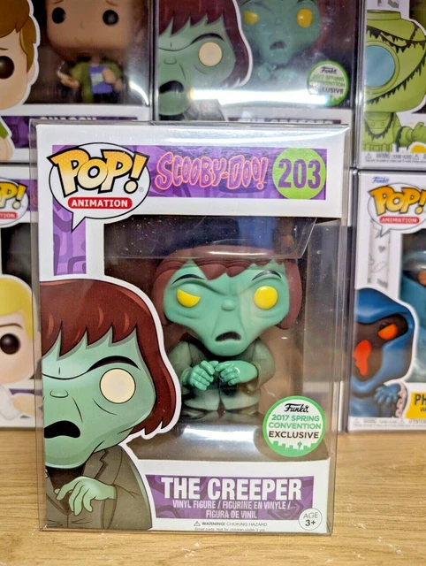 FUNKO POP! ANIMATION Scooby-Doo The Creeper #203 2017 Exclusive w/Pop Protector £79.95 - PicClick UK