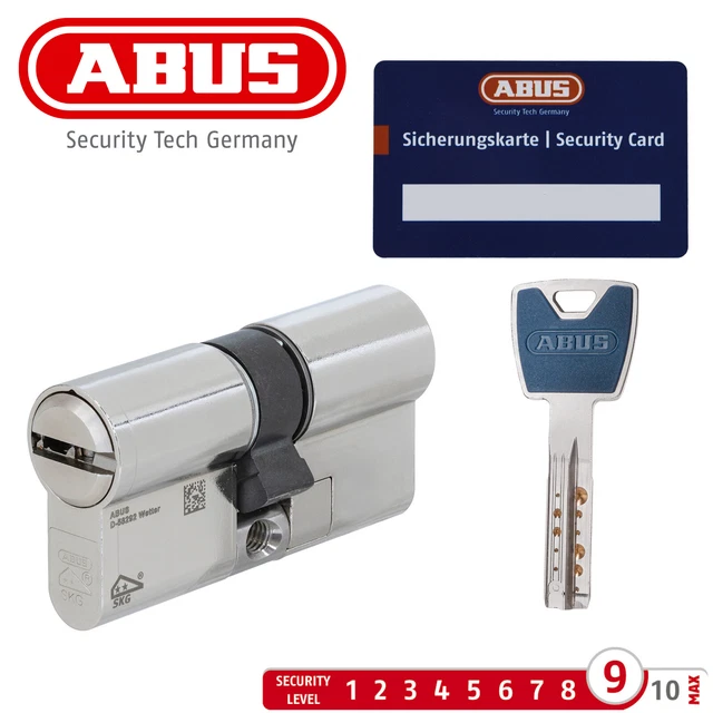ABUS EC880 TÜRSCHLOSS Schließzylinder, Wendeschlüssel, gleichschließend EC 880 EUR 56,69 ...