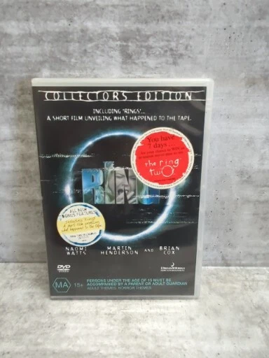THE RING COLLECTOR'S Edition DVD - R4 $14.09 - PicClick AU