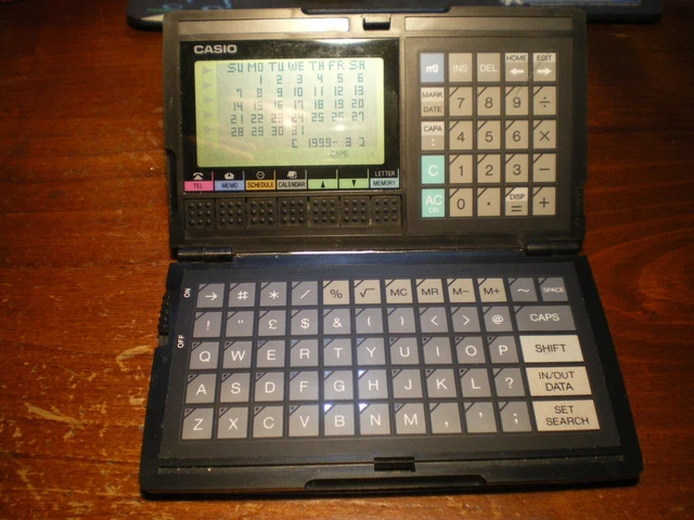 CASIO DIGITAL DIARY Mod. SF-4000 (agenda elettronica + calcolatrice ...