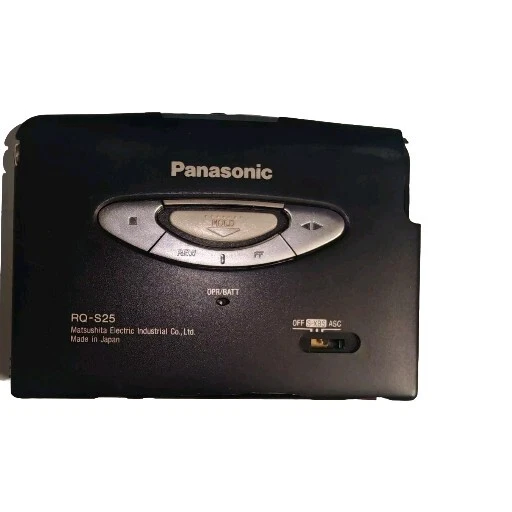 PANASONIC RQ-S25 STEREO Cassette Player Walkman - Damaged, Original Box ...