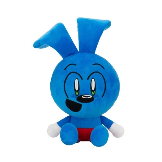 RIGGY THE RABBIT Monkey Plush Bunny Anime Stuffed Blue Plushies Toy ...