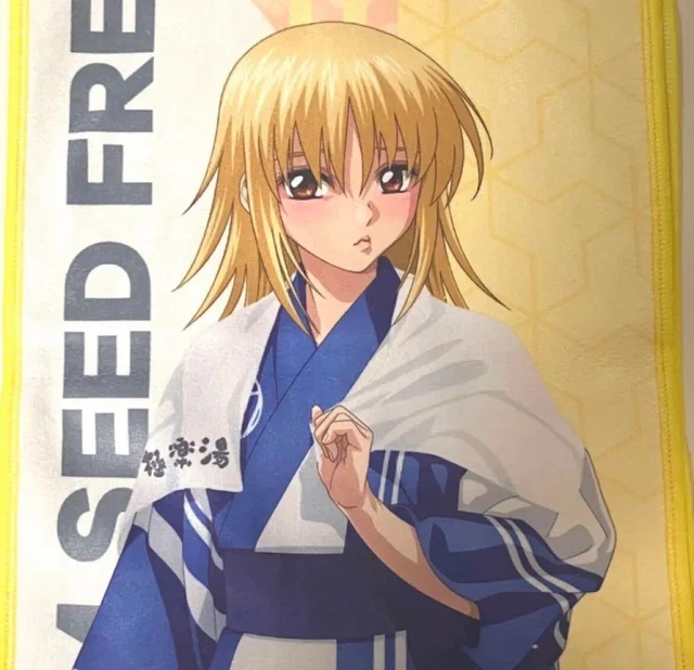 GUNDAM SEED FREEDOM Gokurakuyu 2024 Cagalli Yula Athha Towel 200X800mm ...