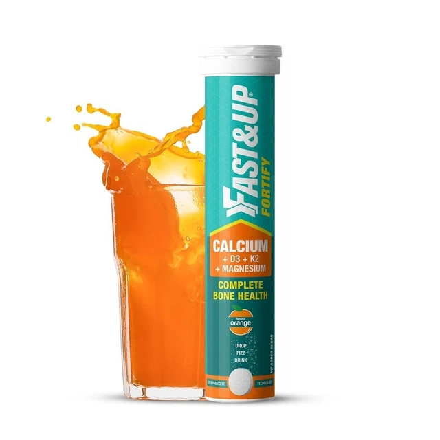 FAST&UP FORTIFY CALCIUM & Magnesium Vitamin D3 Health Support 20 ...