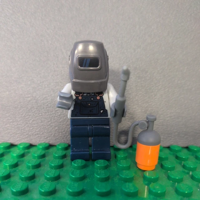 LEGO WELDER MINIFIGURE Series 11 - Complete £7.05 - PicClick UK