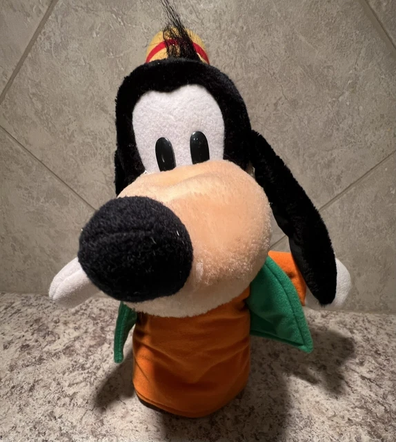VTG GOOFY HAND Puppet Disneyland Walt Disney World parks 12" Plush ...