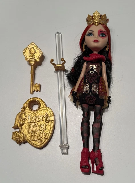 EVER AFTER HIGH Lizzie Queen Of Hearts Doll First Chapter Wave One RARE ...