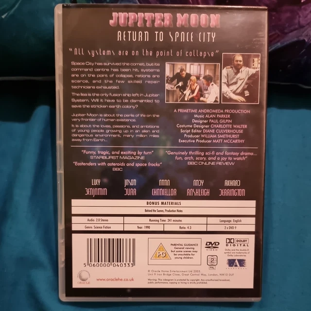 JUPITER MOON, EPISODES 21-30 DVD Brand New UK Release Genuine Fast ...