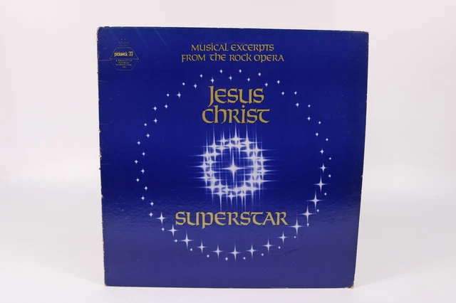 JESUS CHRIST SUPERSTAR Musical Excerpts From The Rock Opera 33 Vinyl ...