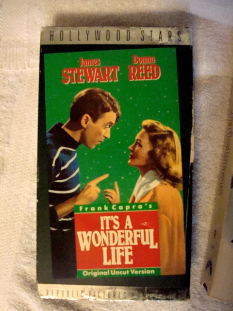 CHRISTMAS CLASSIC 1946 It's a Wonderful Life VHS Movie Tape £4.72 ...