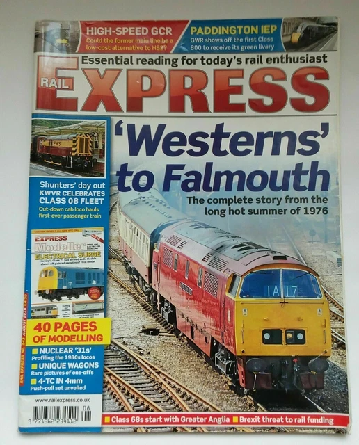 RAIL EXPRESS MAGAZINE August 2016 Railways Diesel Electric Trains ...