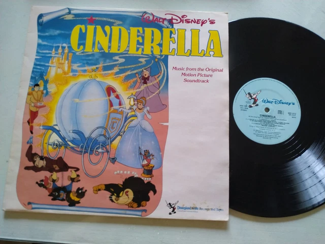 CINDERELLA CENICIENTA SOUNDTRACK V.O. Walt Disney UK Edit - LP Vinilo ...