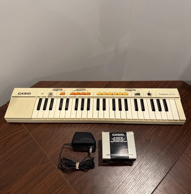 CASIO MT-35 CASIOTONE Electronic Keyboard Synthesizer Japan 80s Vintage ...
