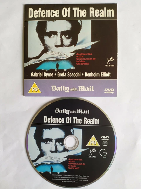 DEFENCE OF THE Realm Gabriel Byrne Greta Scacchi Daily Mail Promo DVD £ ...