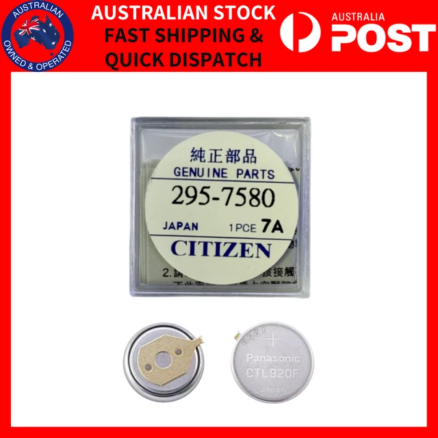 CITIZEN ECO-DRIVE 295-7580 CTL920F Rechargeable Battery Genuine ...