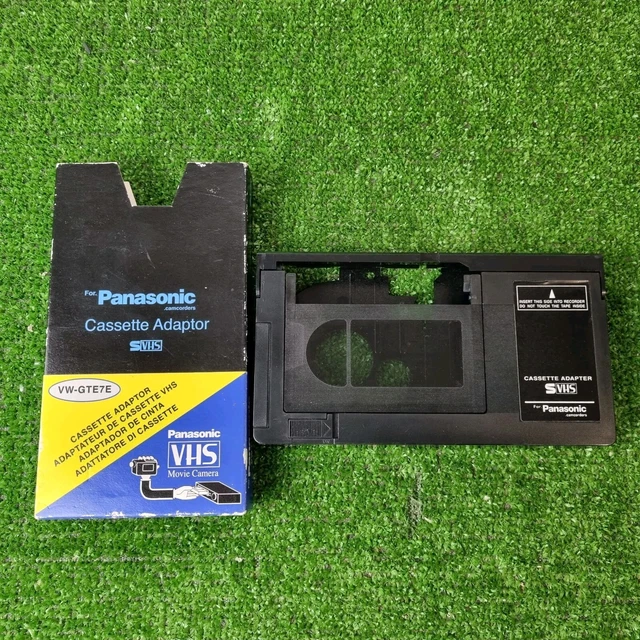 PANASONIC MOTORIZED VHS-C to VHS Cassette Adapter (VW-GTE7E) £24.99 ...