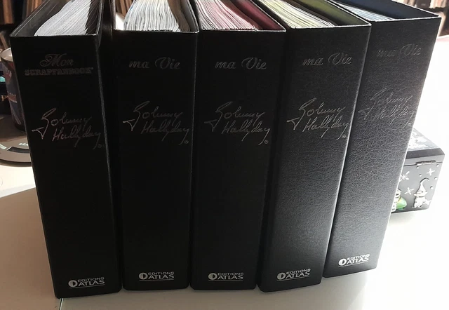 JOHNNY HALLYDAY CLASSEURS des éditions Atlas EUR 120,00 - PicClick FR