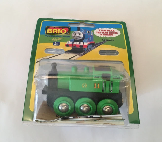THOMAS THE TANK Engine & Friends Wooden Train - OLIVER - AUTHENTIC BRIO ...