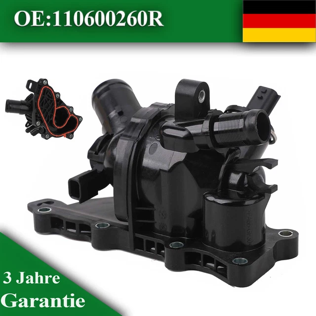 TERMOSTATO DI RAFFREDDAMENTO alloggiamento per Renault Nissan Mercedes ...