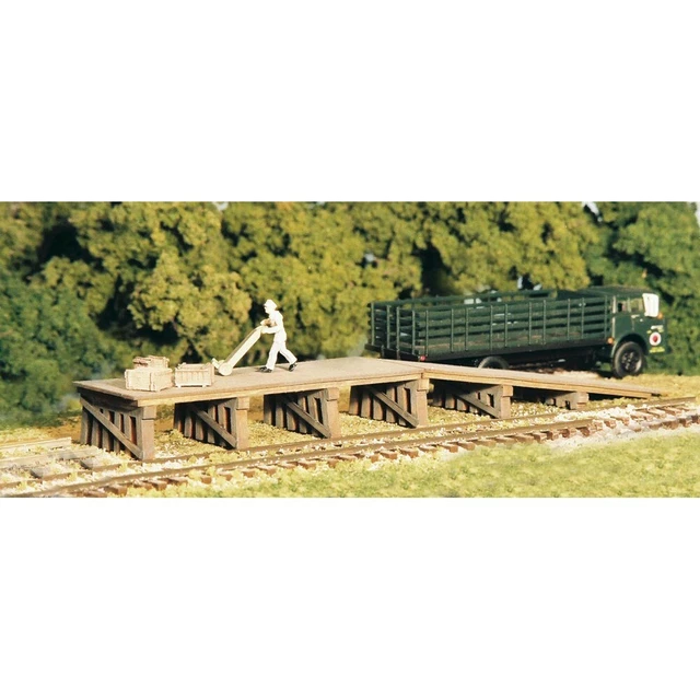 &FREIGHT LOADING DOCK/PLATFORM& - Ho Scale Kit-Monroe Models #2203 EUR ...